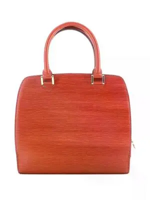 LOUIS VUITTON Pont Neuf Handbag Epi Leather Pm Satchel