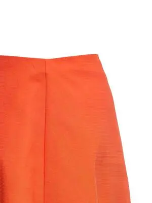 JIL SANDER High-waist Midi Skirt - Orange