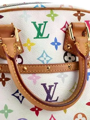 LOUIS VUITTON Trouville Handbag Monogram Multicolor Satchel