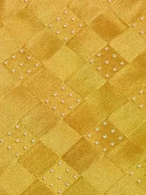 Giorgio Armani Check-pattern Silk Neck Tie