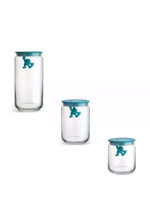 ALESSI Figure Jars - White
