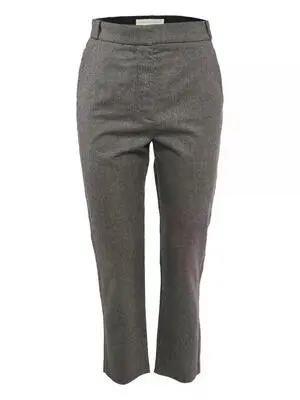 Stella McCartney Wool Tailored Trousers - Grey