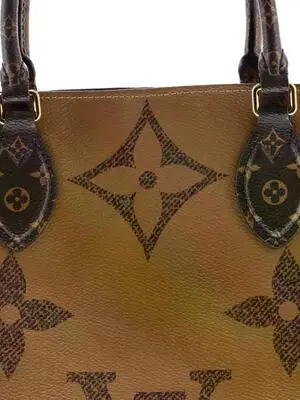 LOUIS VUITTON Onthego Reverse Monogram Giant Gm Tote Bag - Brown