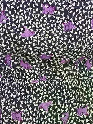 Maje Floral-print Ruffle Mini Dress