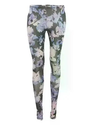 Alexander McQueen Floral-print Leggings