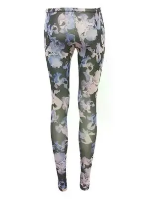 Alexander McQueen Floral-print Leggings