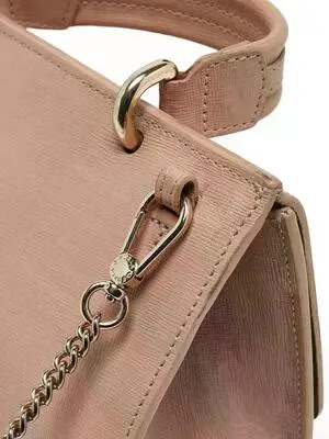 Furla Saffiano Leather Flap Shoulder Bag