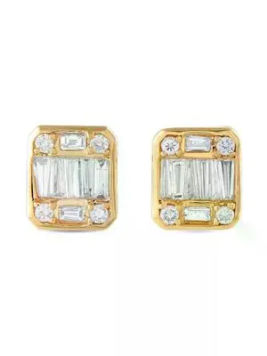 LB EXCLUSIVE 14k Yellow Diamond Earrings - Gold