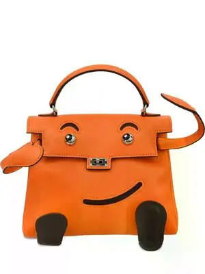 Hermès 2000 Kelly Doll Mascot Handbag - Orange