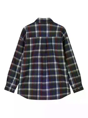 STUDIO TOMBOY Checkered Wool Shirt