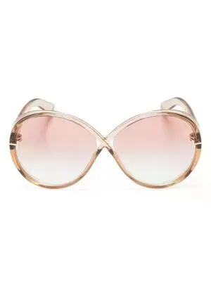 TOM FORD Oversize Frame Sunglasses