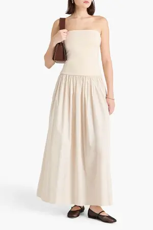 ESSE STUDIOS Strapless Maxi Dress - Cream