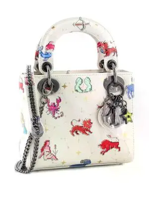 Dior Lady Mini Shoulder Bag - Multicolour