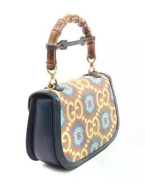 Gucci 2010 Logo Bamboo Shoulder Bag