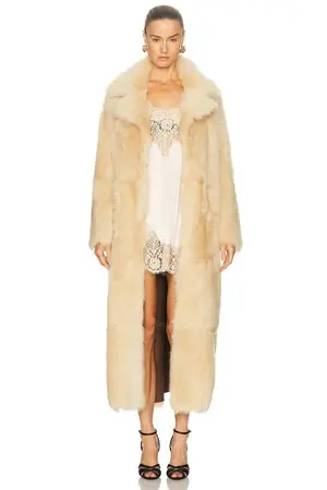 Nour Hammour Faux Fur Coats For Women