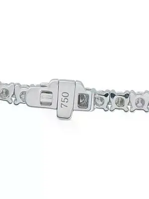 LB EXCLUSIVE 18k White Gold Diamond Tennis Necklace