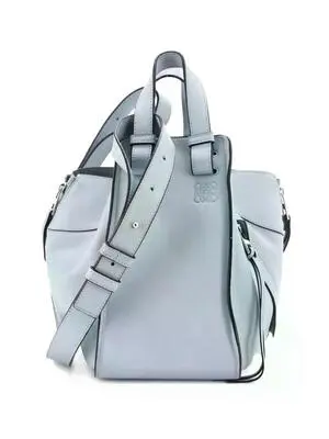 Loewe Silver Tone Backpacks For Women