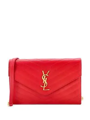 Saint Laurent Monogram Wallet On Chain