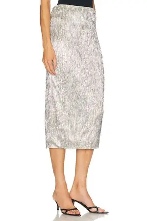 AKNVAS Tao Sequin Pencil Skirt
