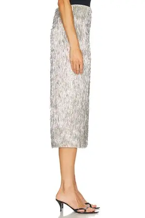AKNVAS Tao Sequin Pencil Skirt