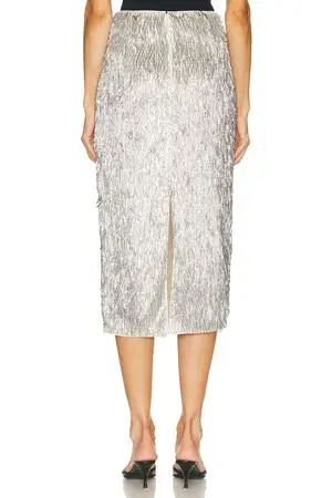 AKNVAS Tao Sequin Pencil Skirt