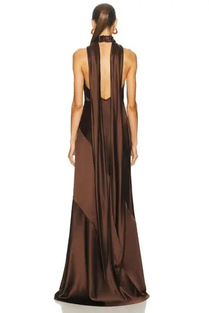 Monse Scarf Maxi Dress