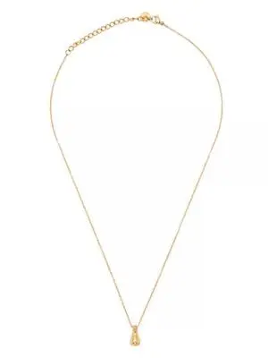 BLAKLACE Teardrop Pendant Necklace - Gold
