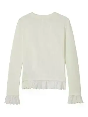B+AB Ruffled Long-sleeved Top
