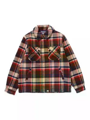 A BATHING APE Checked Jacket With Pockets