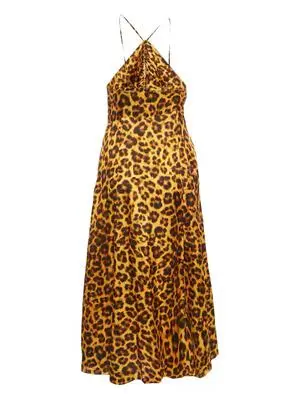 Sandro Leopard-print Dress