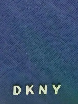 Dkny Logo-lettering Leather Cardholder
