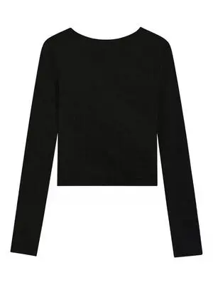 TOUT A COUP Button Asymmetric Top