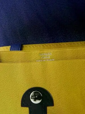 Hermès Chien Card Holder With Strap