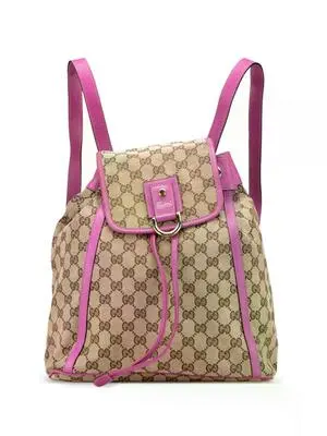 Gucci Gg Canvas Abbey D-ring Backpack