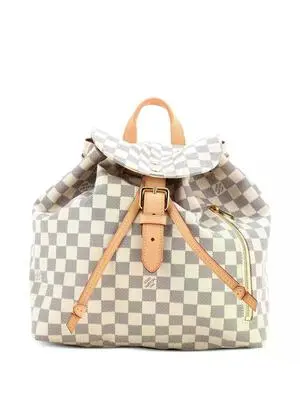 LOUIS VUITTON Sperone Damier Backpack - White