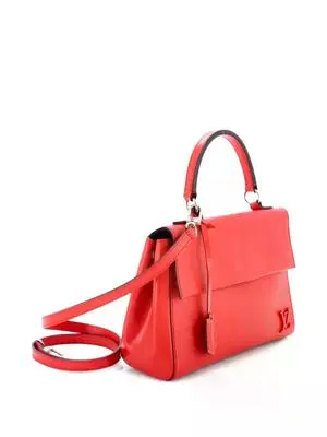 LOUIS VUITTON Cluny Bb Top Handle Satchel Epi Leather - Red
