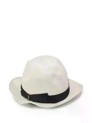 Borsalino Logo-patch Panama Hat