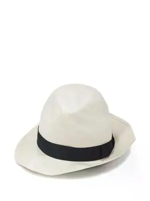 Borsalino Logo-patch Panama Hat