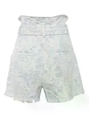 IRO PARIS Jacquard Belted Shorts