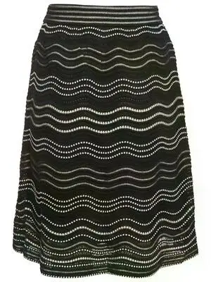 Missoni Wave Knitted Skirt