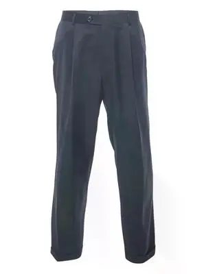 BOSS Pleated Virgin Wool Trousers