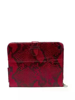Stella McCartney 2000s Python-print Chain Ipad Case