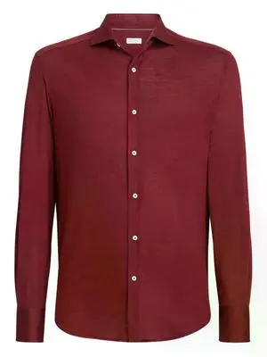 Men's Brunello Cucinelli Red Shirts