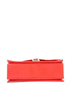 Balenciaga Crush Chain Flap Small Crossbody Bag - Red