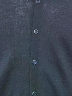 Prada Fine-knit Wool Cardigan - Blue