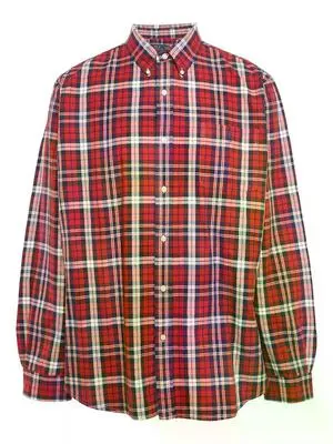 Polo Ralph Lauren Checked Cotton Shirt - Red