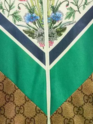 Gucci Floral Gg Track Jacket - Brown