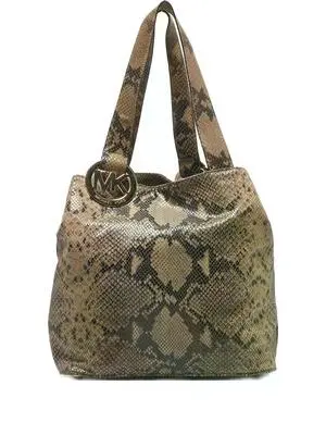 Michael Kors Snakeskin-print Tote Bag