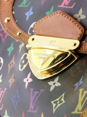 LOUIS VUITTON Beverly Handbag Monogram Multicolor Mm - Black