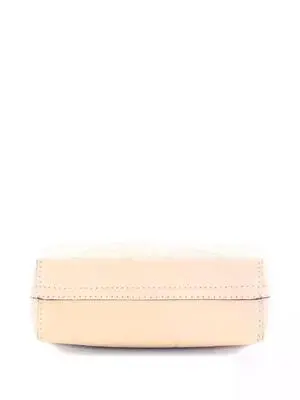 Gucci Vertical Gg Embossed Leather Mini Tote - Neutrals